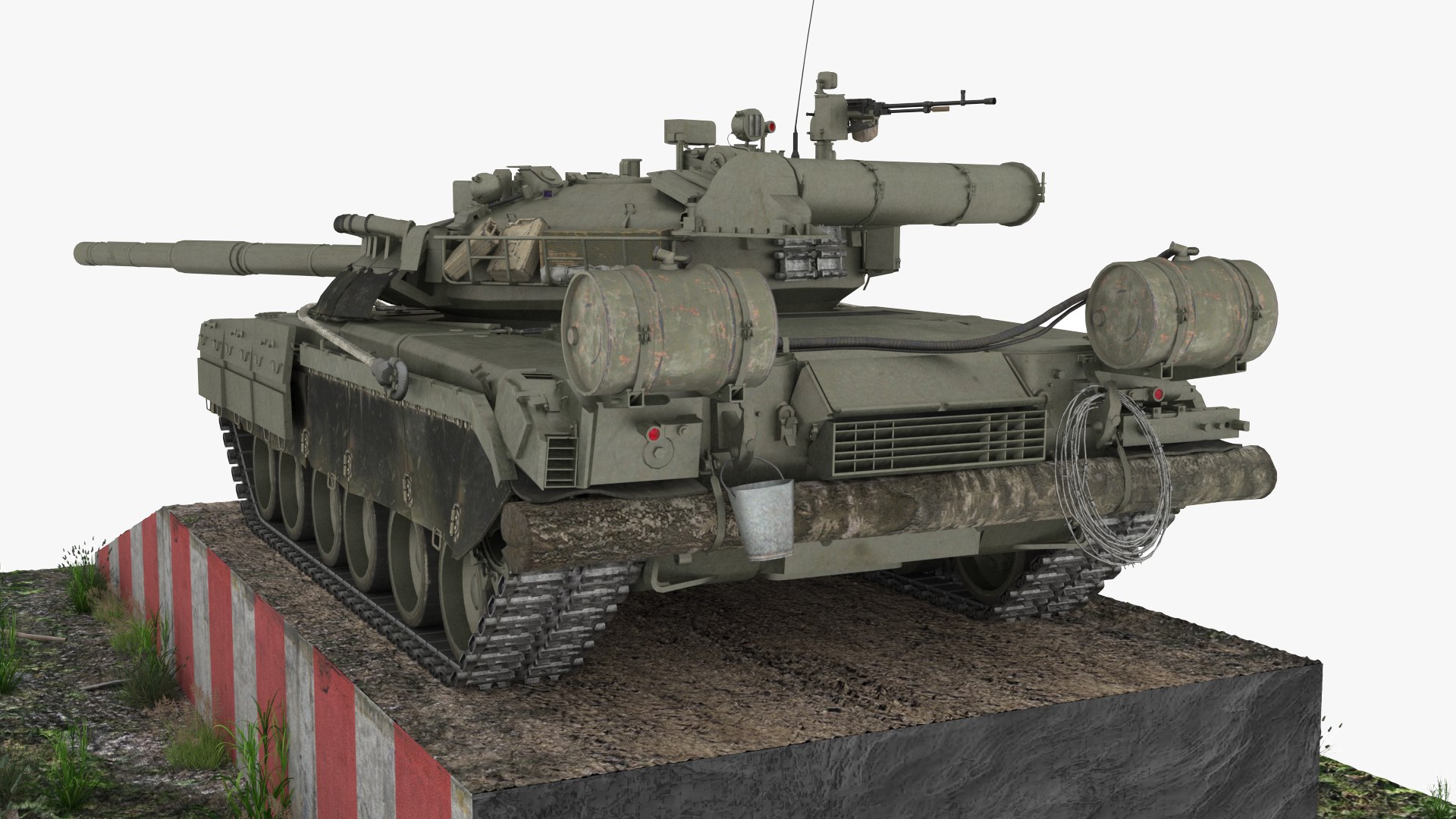 T-80U 3D Model - TurboSquid 2176117