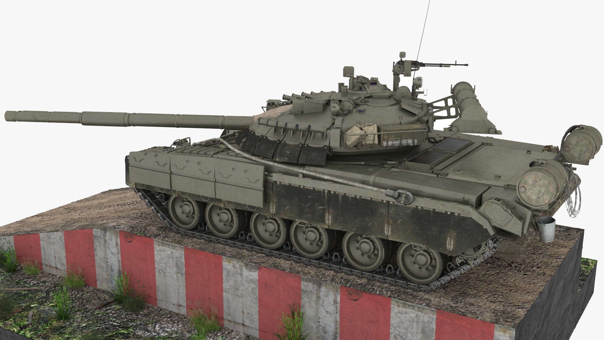T-80U 3D Model - TurboSquid 2176117