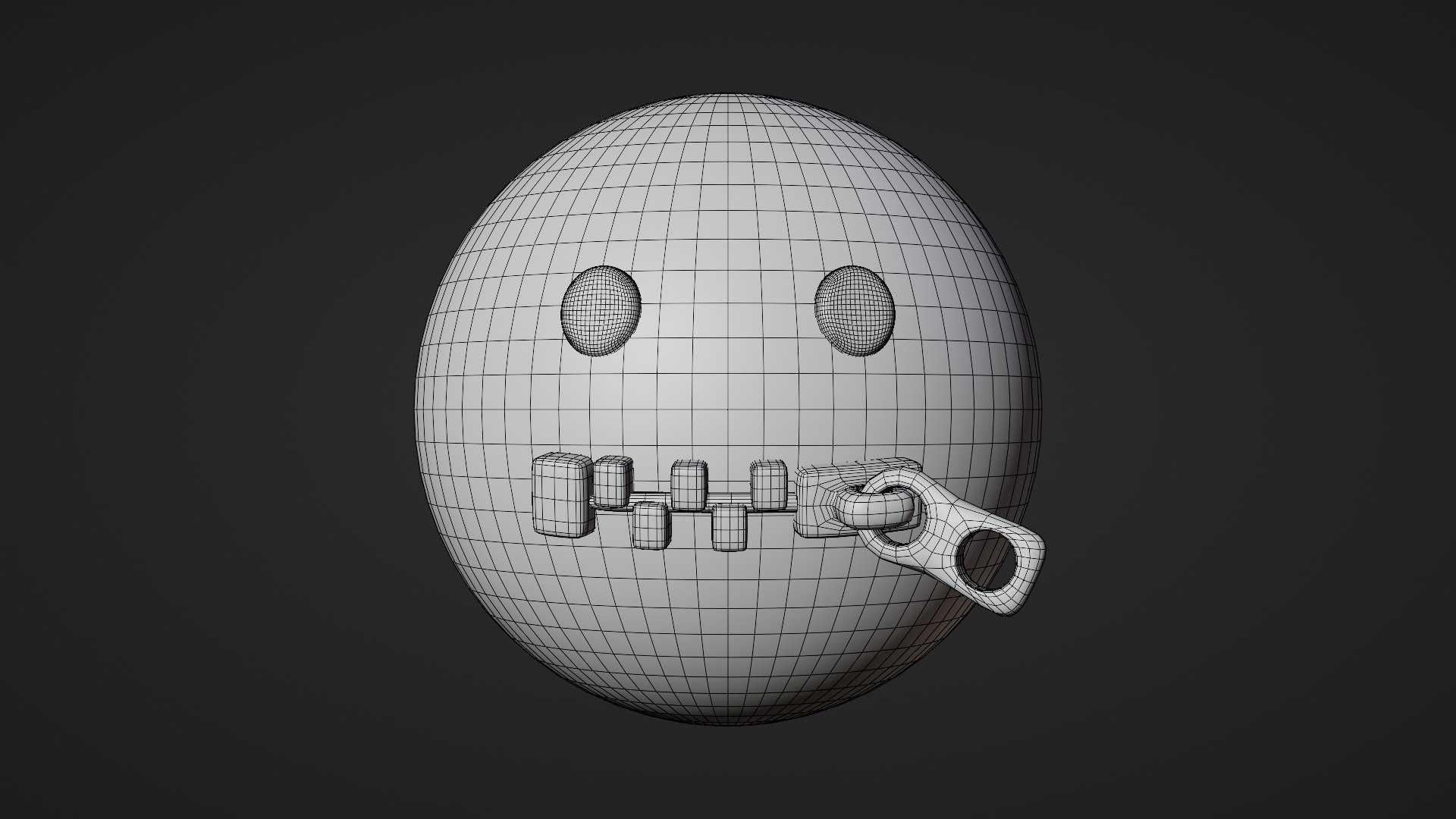 3D Zipper On The Mouth Emoticon Emoji Or Smiley Model - TurboSquid 2213936