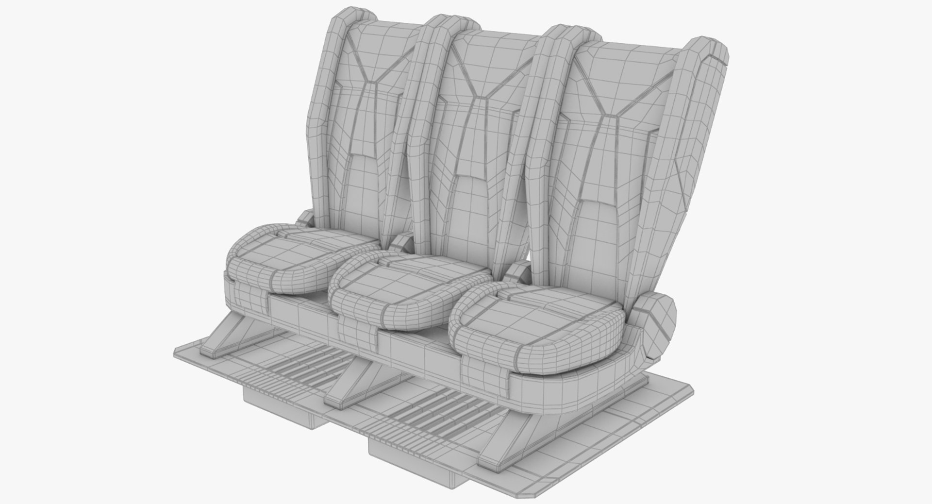 Space Ship Seat 3D - TurboSquid 1178255