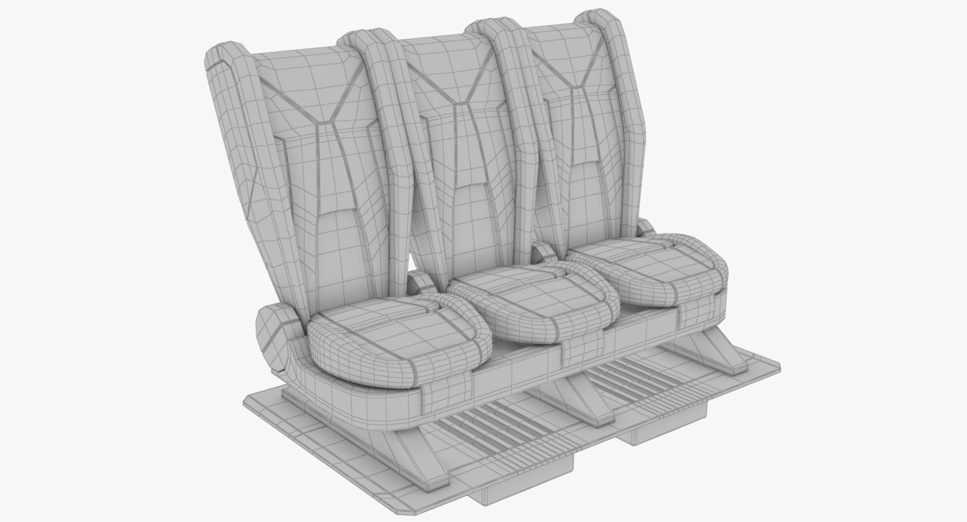 Space Ship Seat 3D - TurboSquid 1178255
