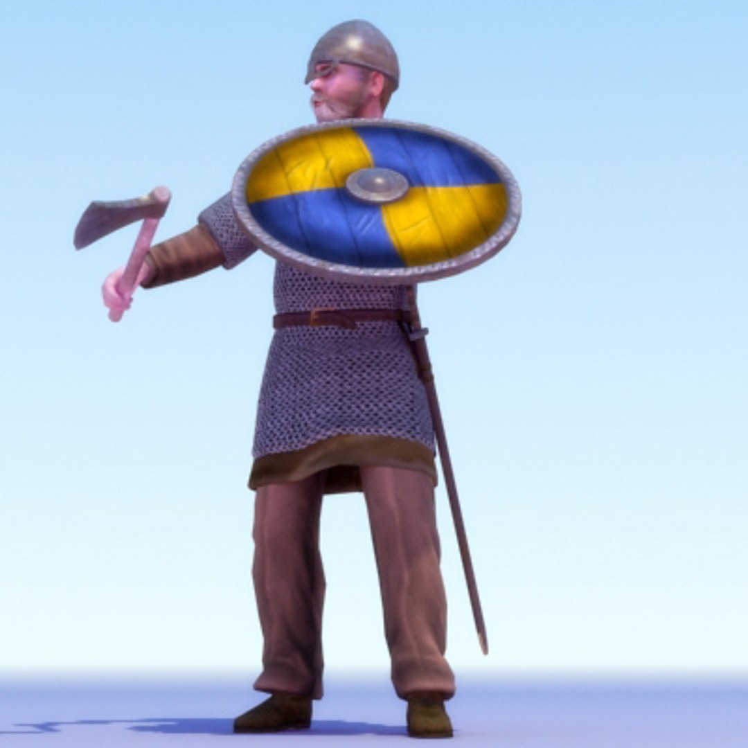 Max Viking Warrior Rigged