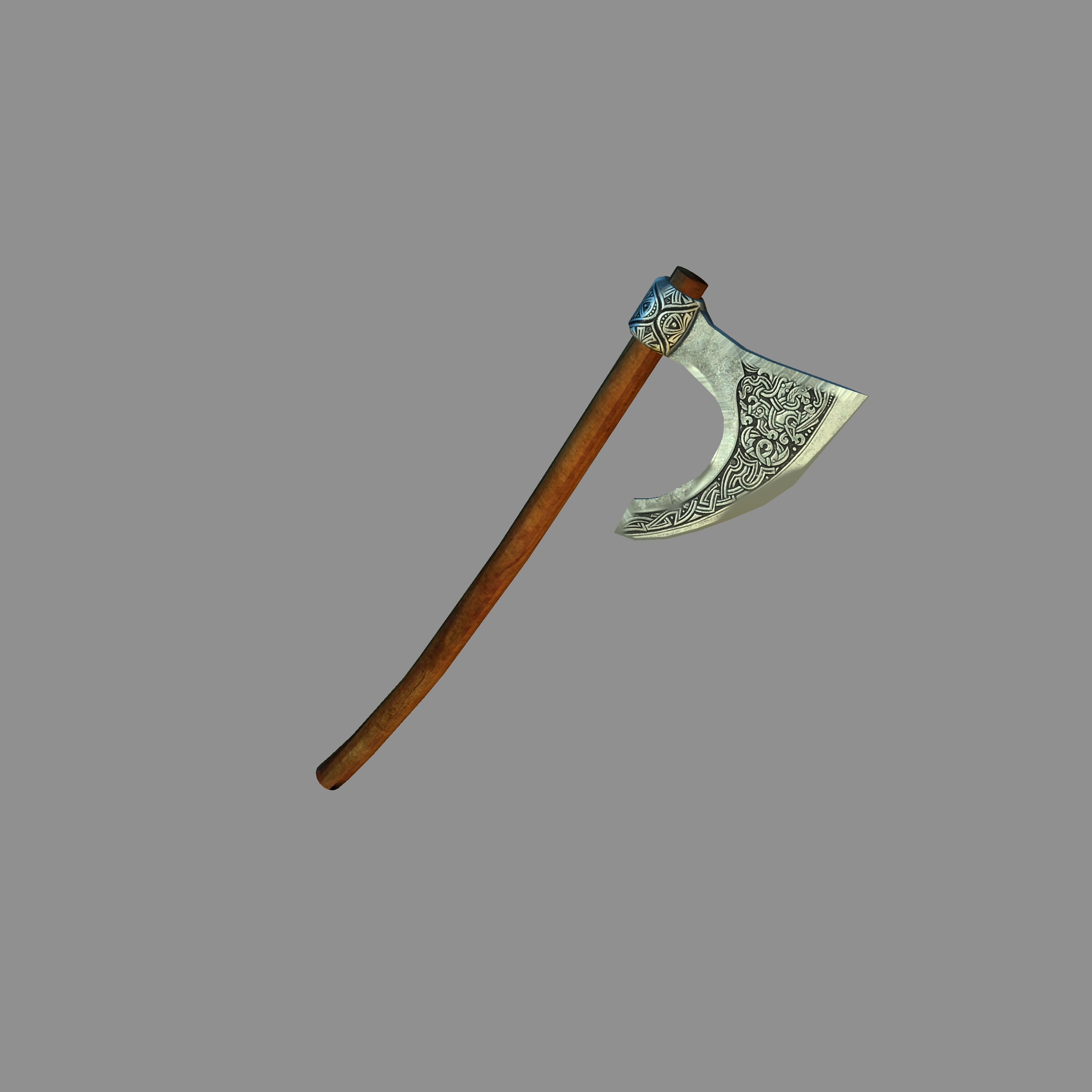 free battle axe 3d model