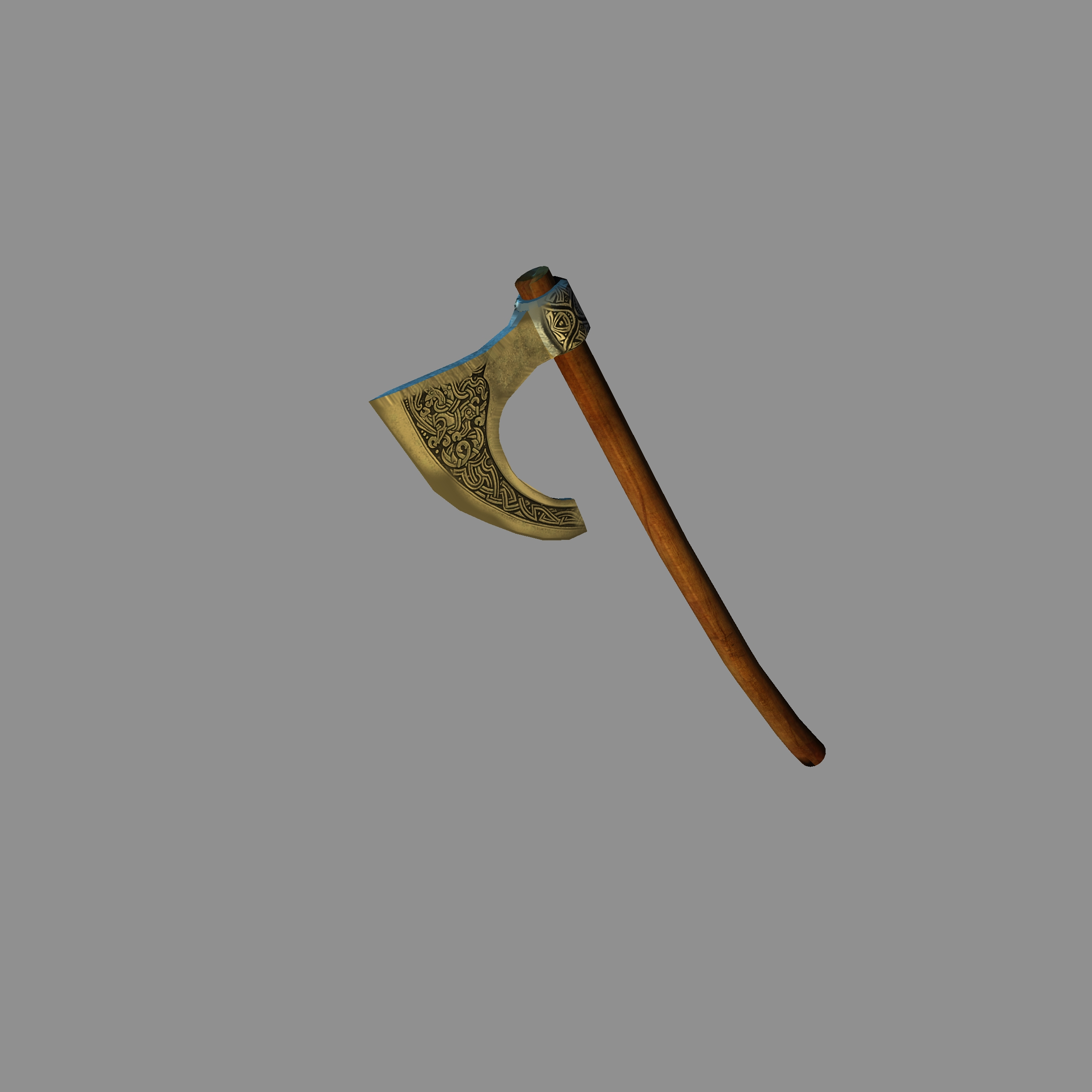 free battle axe 3d model