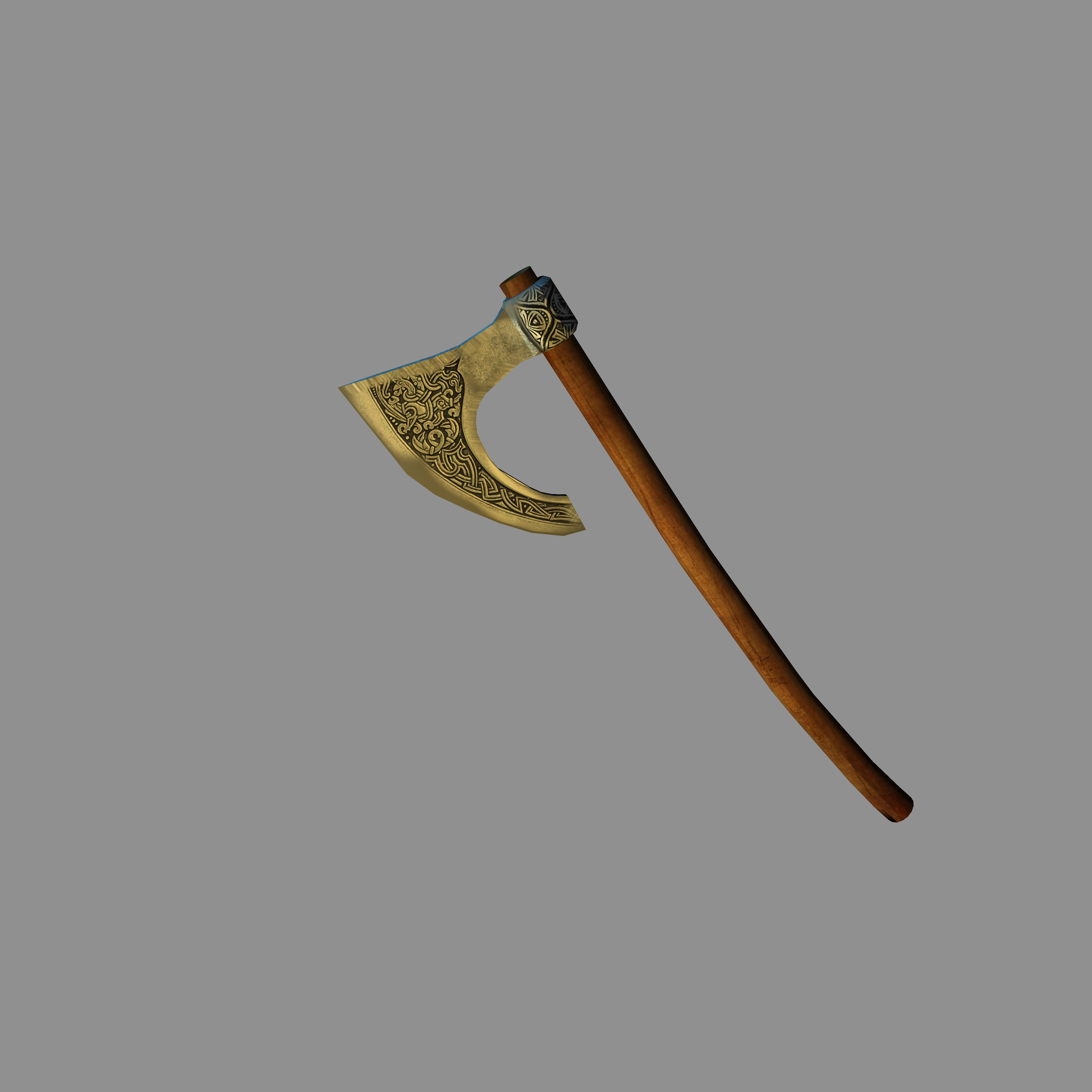 free battle axe 3d model