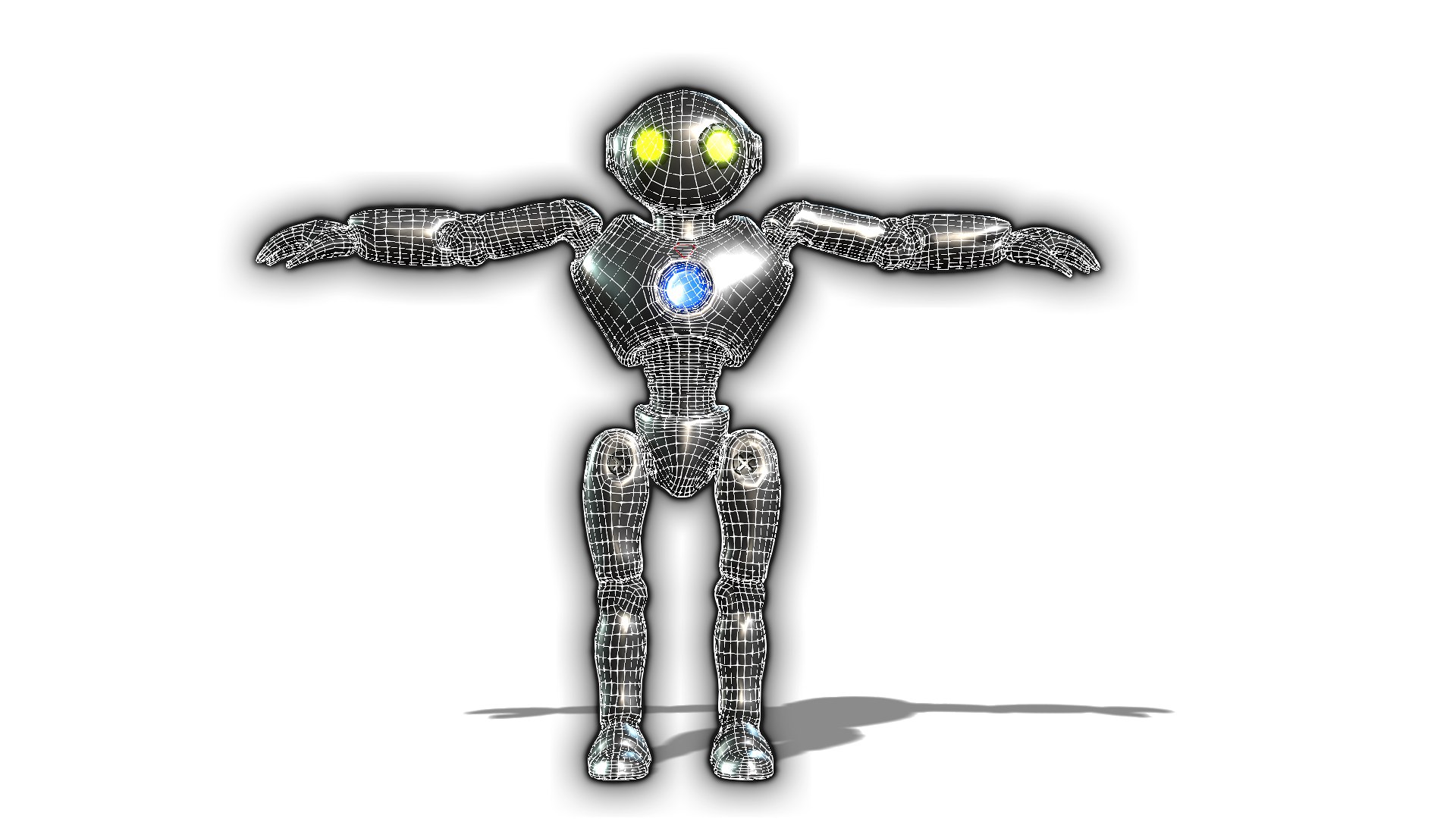 Robotron 3D Model - TurboSquid 2309734