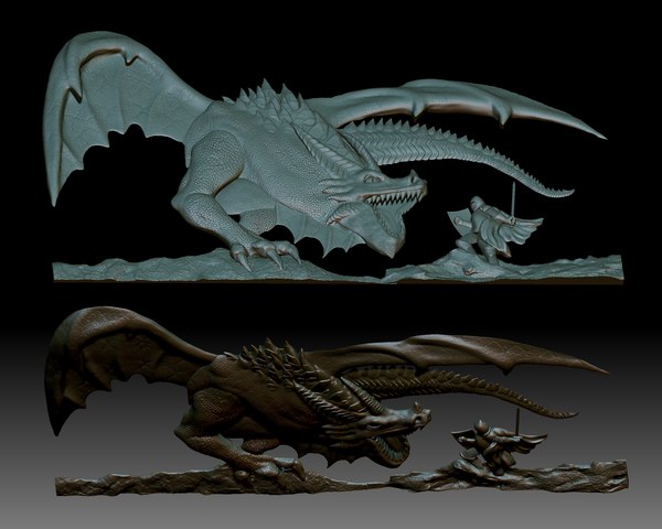 Bas-relief cnc router knight model - TurboSquid 1659615