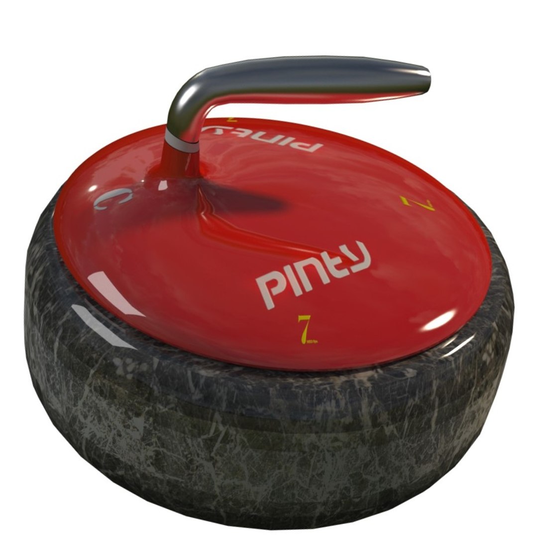 Curling Stone 3D Model - TurboSquid 1599474