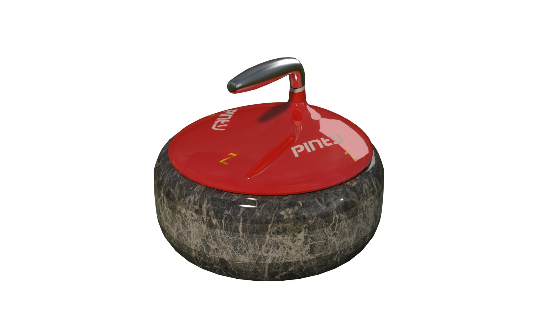 Curling Stone 3D Model - TurboSquid 1599474