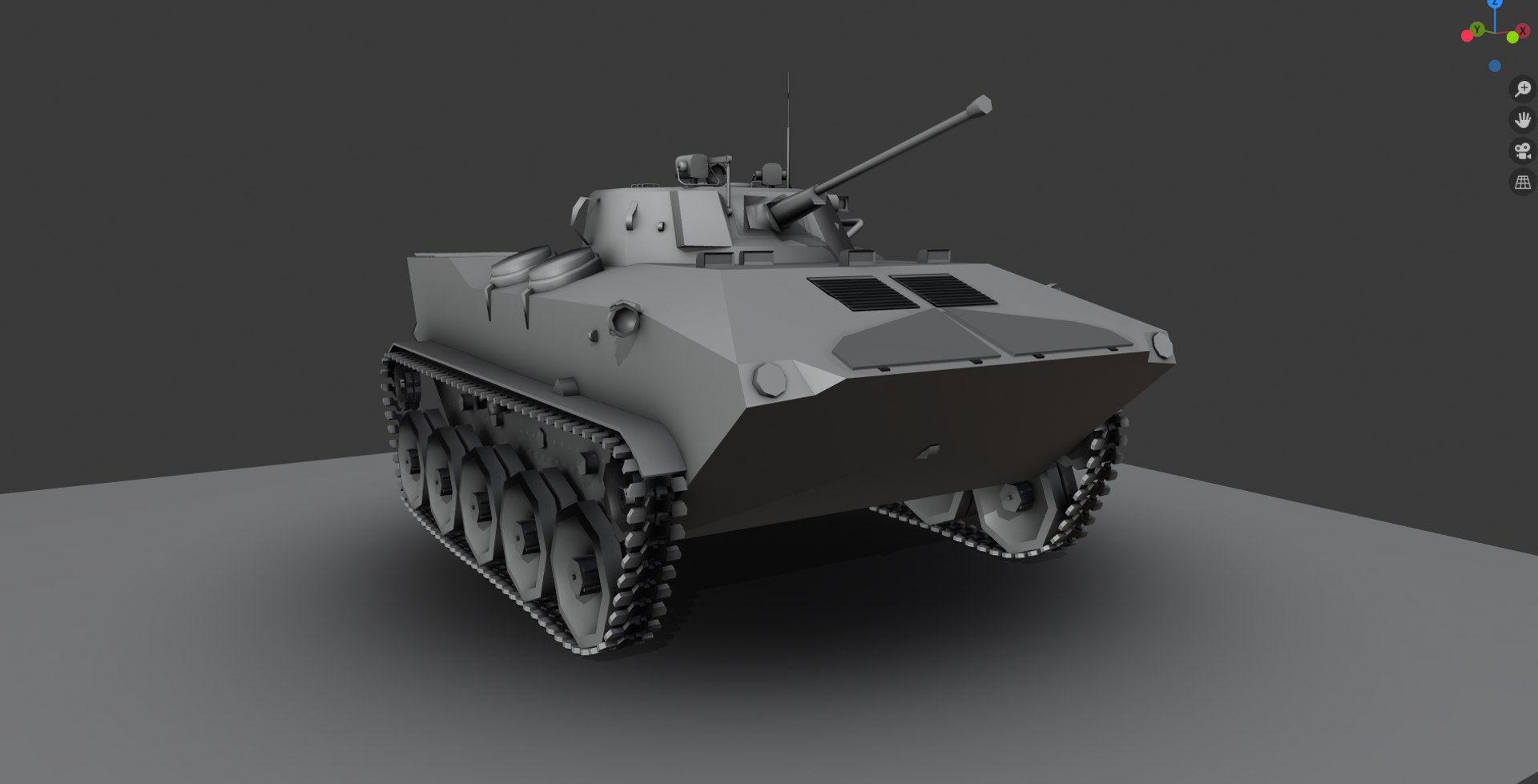 3D Tank Bmd-4m Model - TurboSquid 1537246