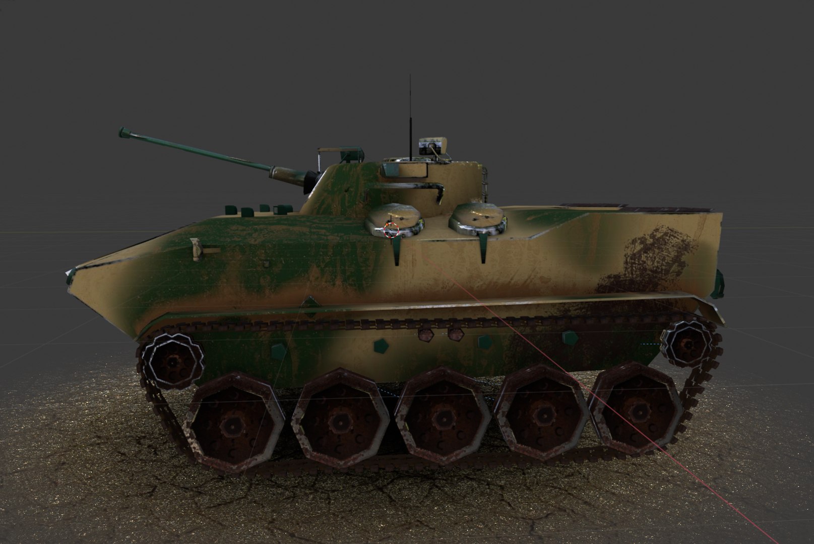 3D Tank Bmd-4m Model - TurboSquid 1537246