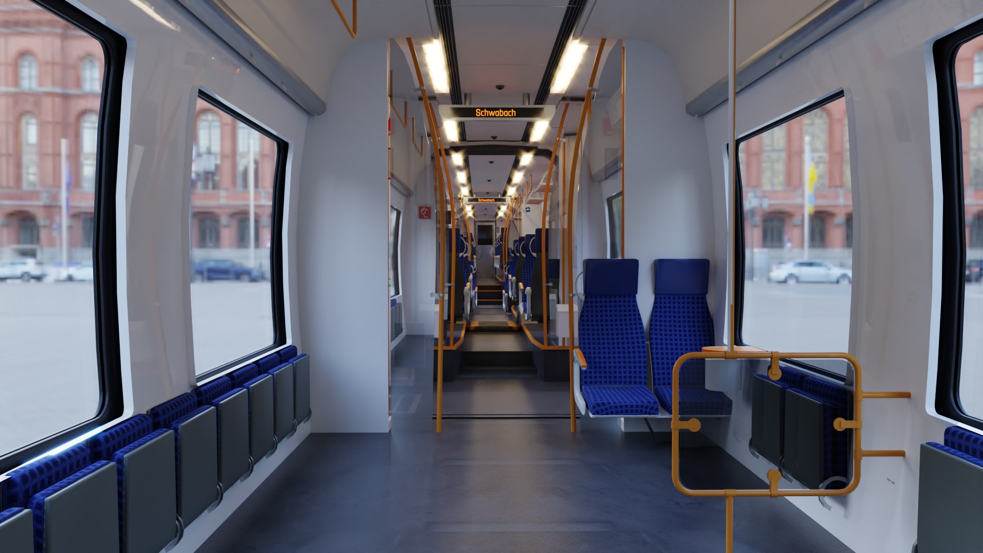 3D Model Bombardier TALENT Train Abelio RiggedAnimated - TurboSquid 2045414