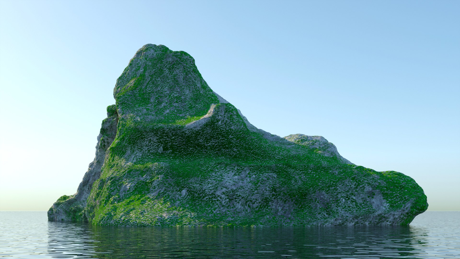 Island Land Rock 3D Model - TurboSquid 1677232