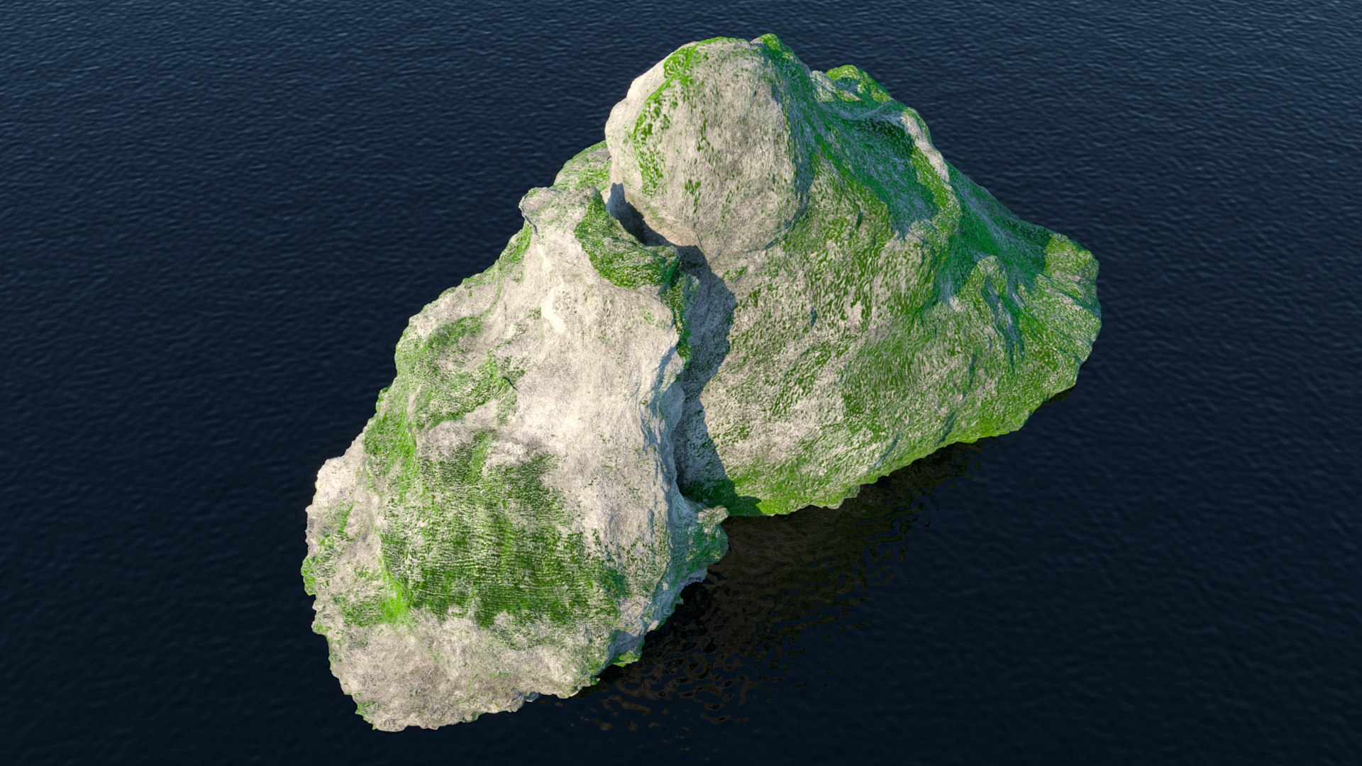 Island Land Rock 3D Model - TurboSquid 1677232