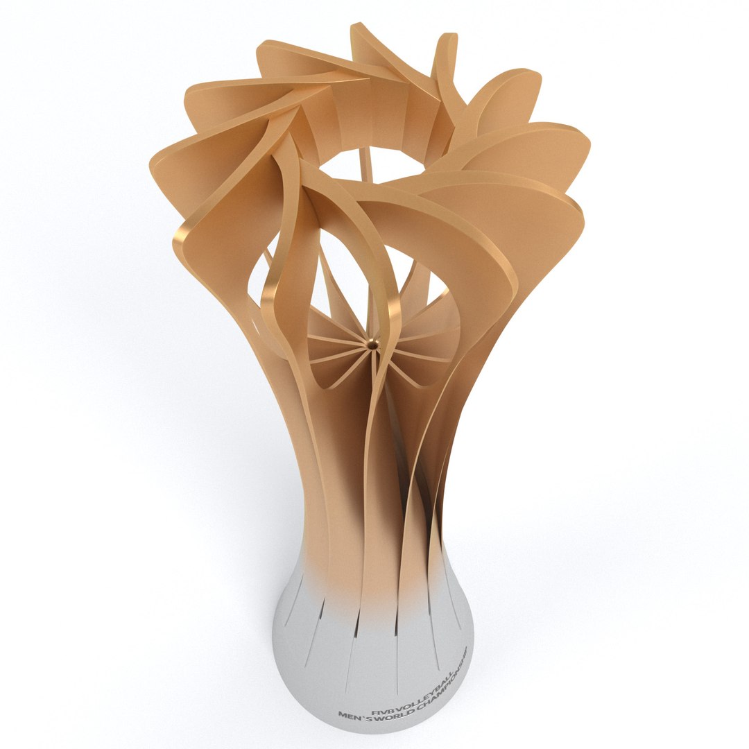 Volleyball world championship cup trophy 3D - TurboSquid 1337555