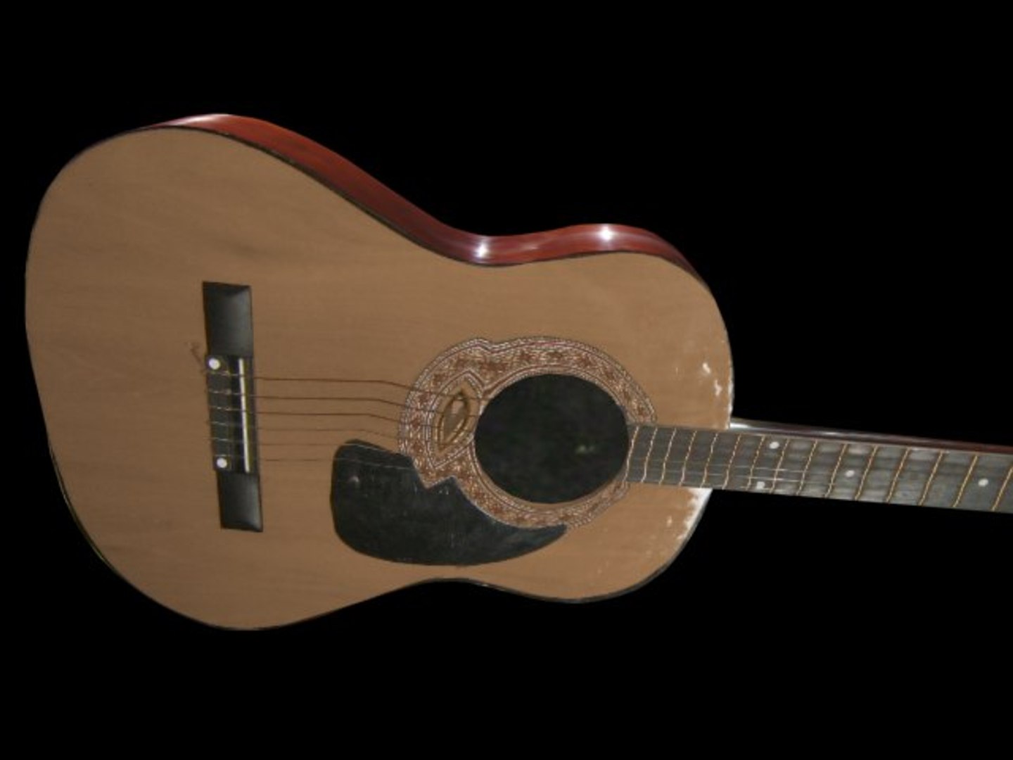 3d Sanchez Acoustic Guitar