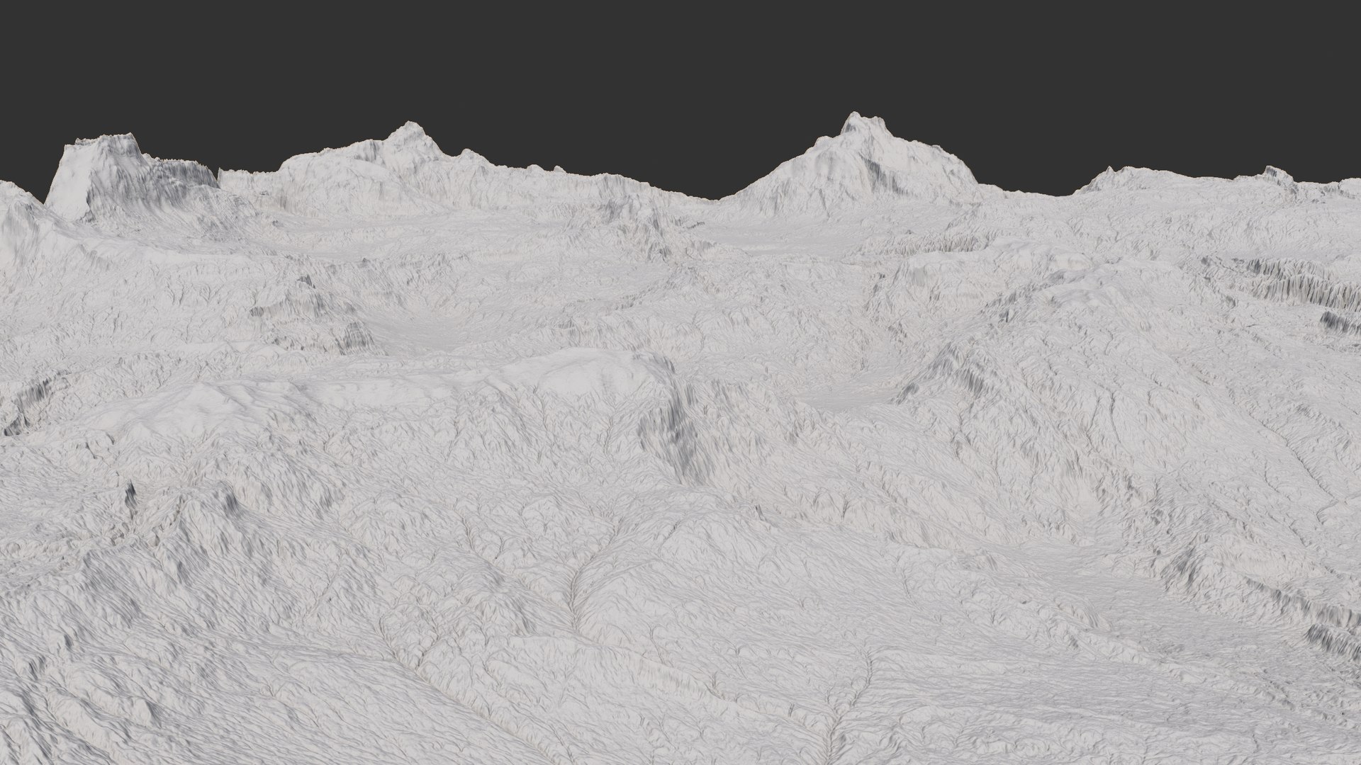 Terrain Retro Model - TurboSquid 2208762