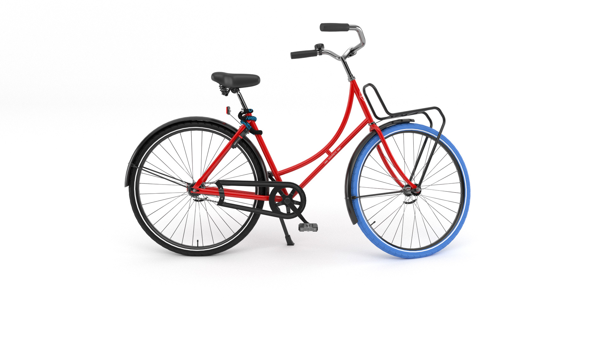 Free 3D Dutch Bicycle - TurboSquid 1916069