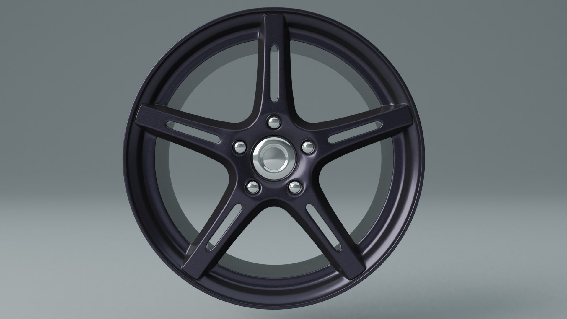 3D Car Rim Model - TurboSquid 1664585