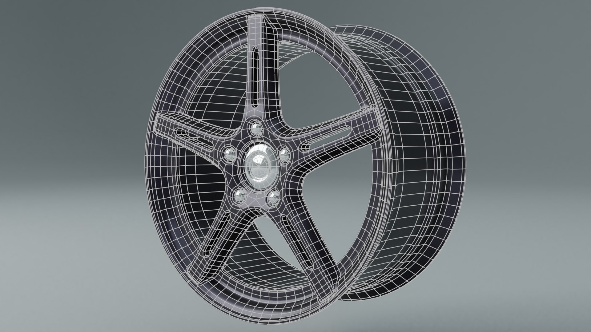 3D Car Rim Model - TurboSquid 1664585