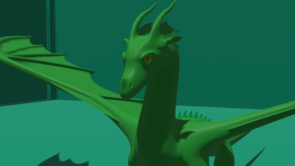 Wings of Fire RainWing 3D model - TurboSquid 1718454