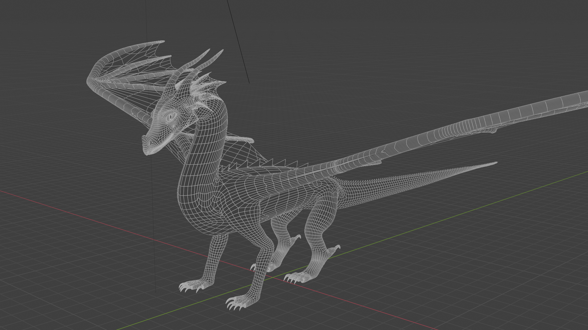 Wings of Fire RainWing 3D model - TurboSquid 1718454