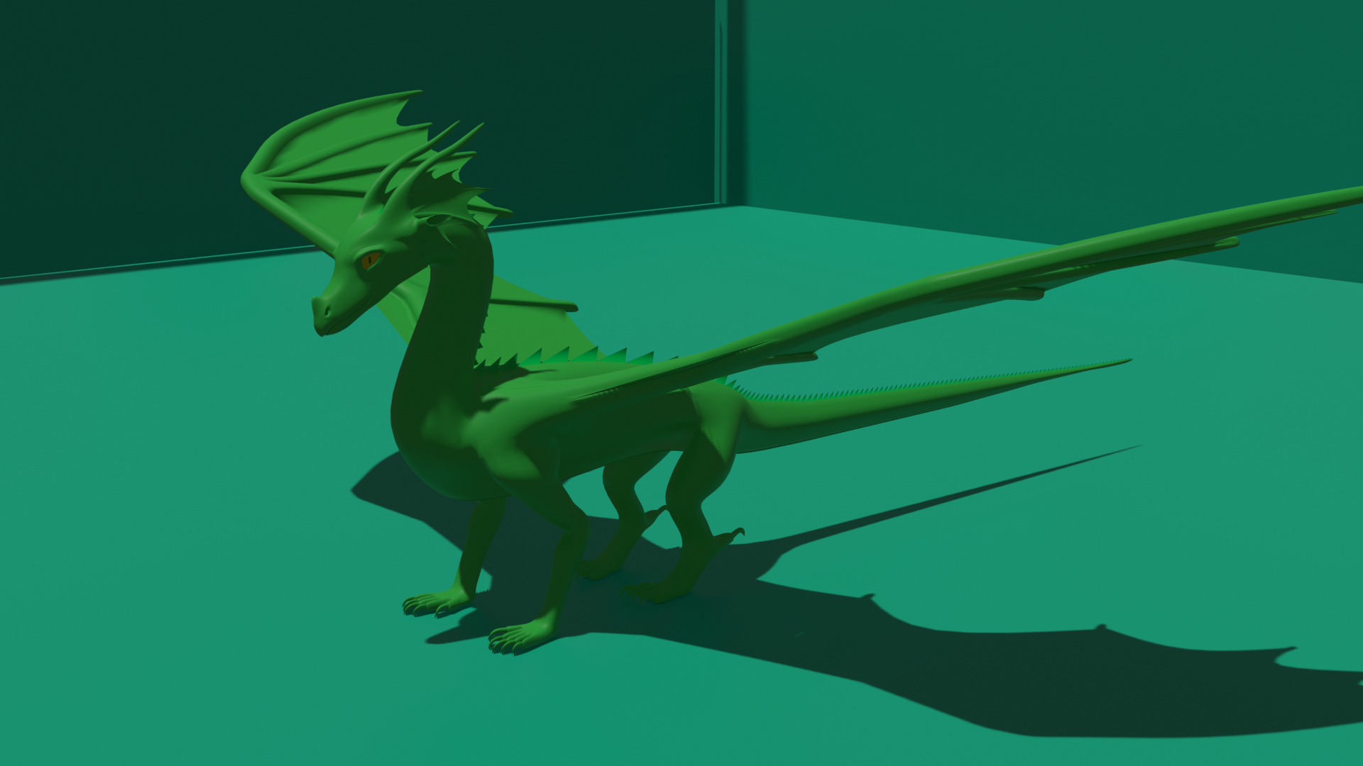 Wings of Fire RainWing 3D model - TurboSquid 1718454