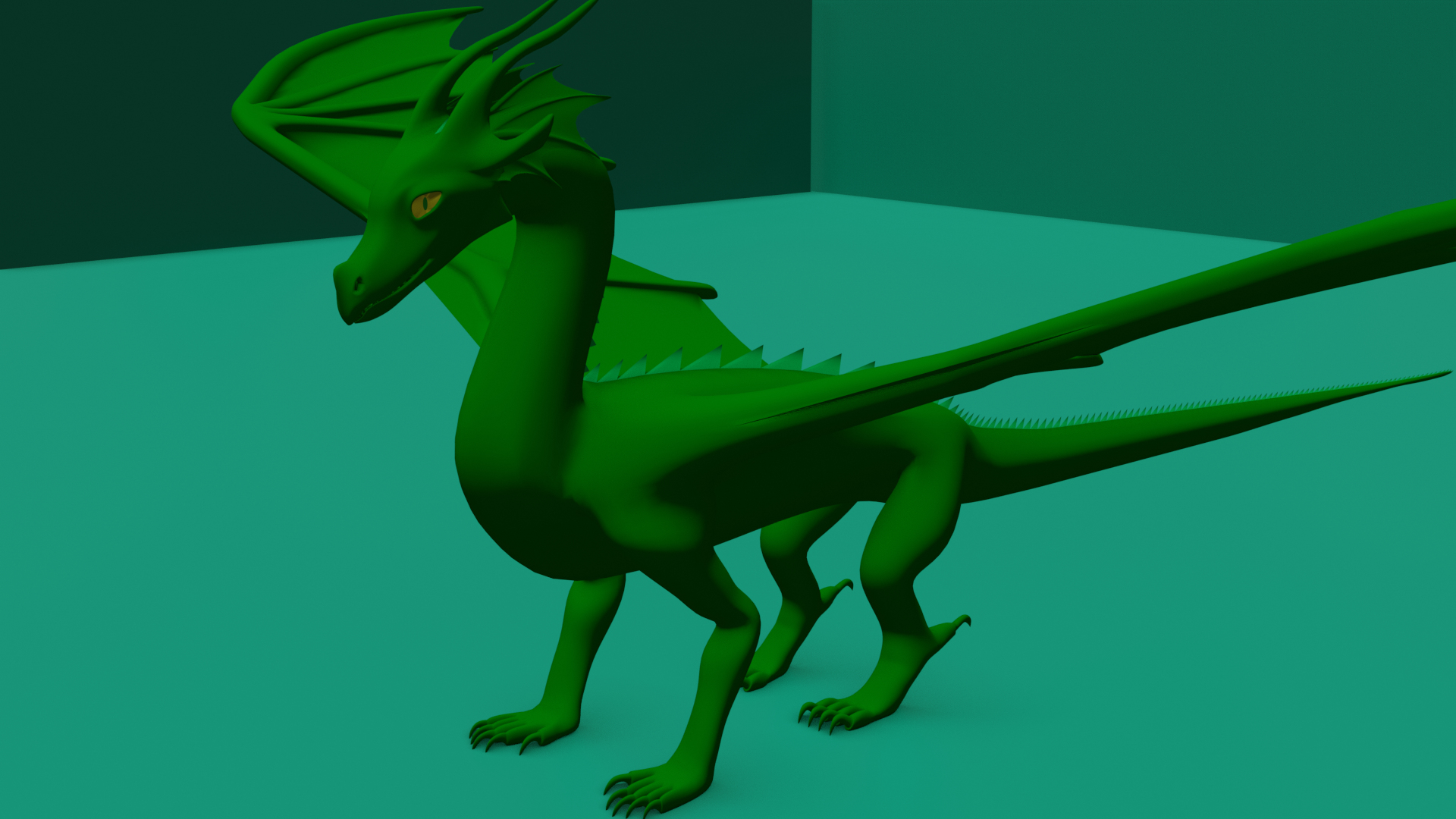 Wings of Fire RainWing 3D model - TurboSquid 1718454