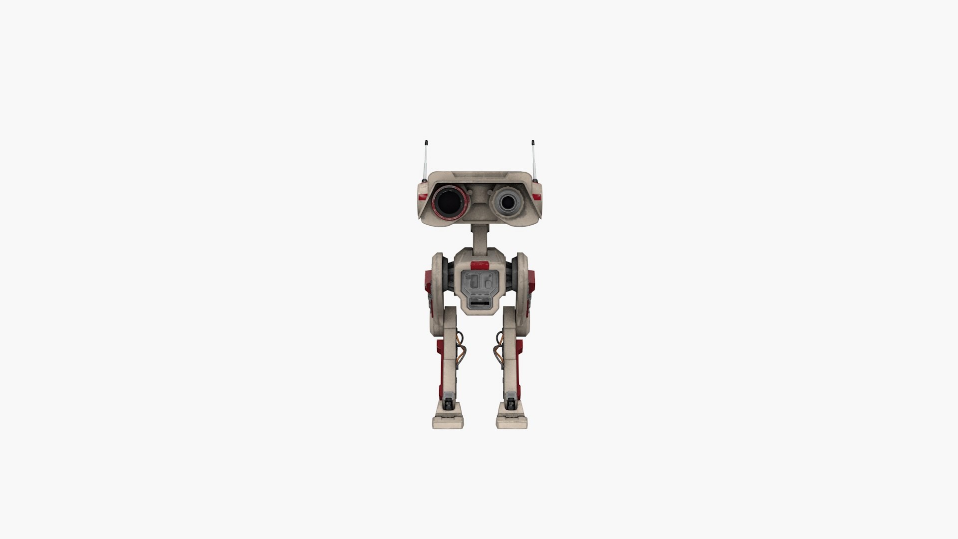 3D Buddy Droid BD-1 - TurboSquid 2367248