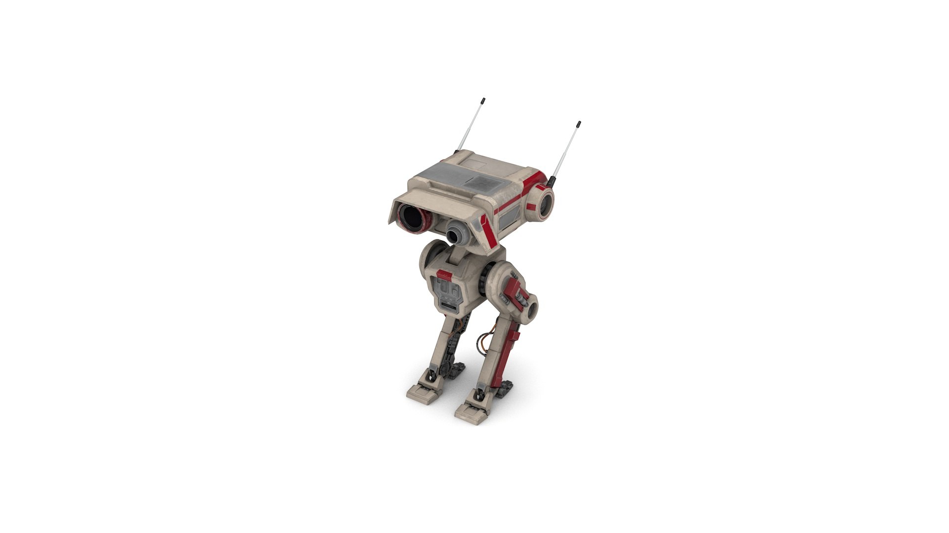 3D Buddy Droid BD-1 - TurboSquid 2367248