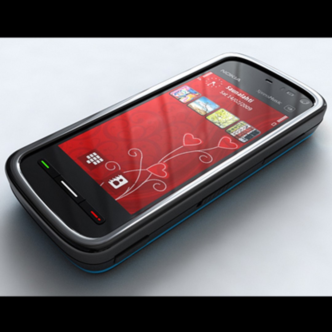 3d Obj Nokia 5800 Navigation Edition