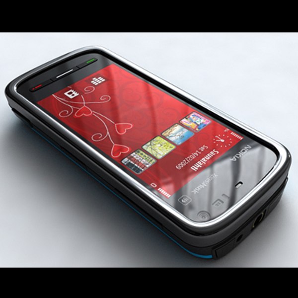 3d obj nokia 5800 navigation edition
