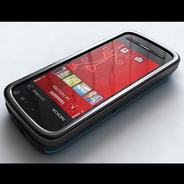 3d obj nokia 5800 navigation edition