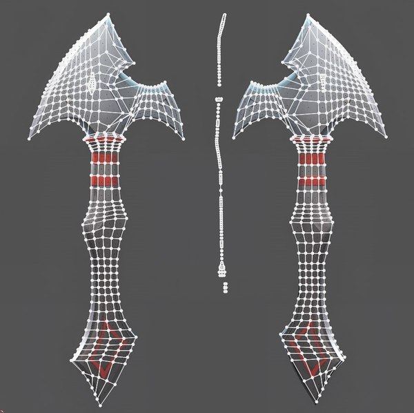 3D Battle Axe model - TurboSquid 2023668