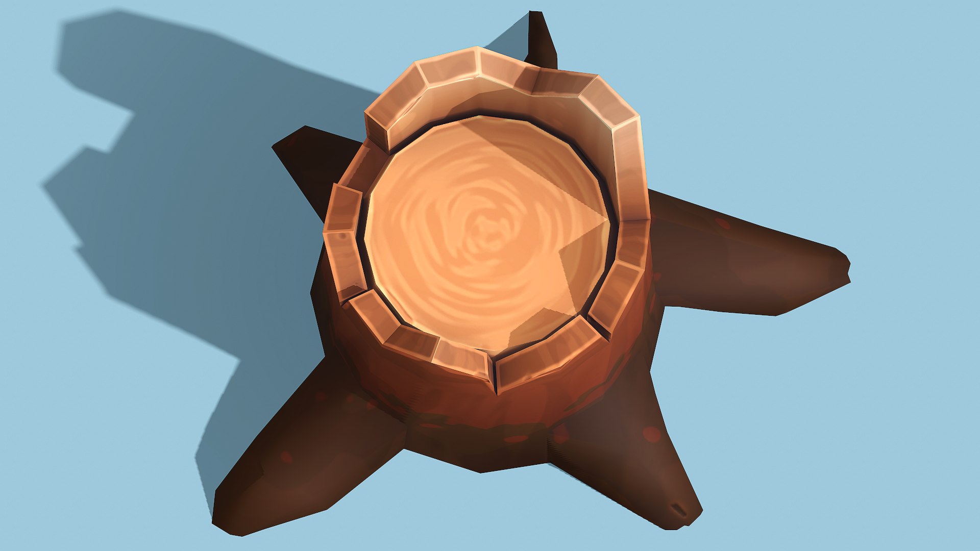 Stylized Stump - PBR Game Ready 3D - TurboSquid 2049883