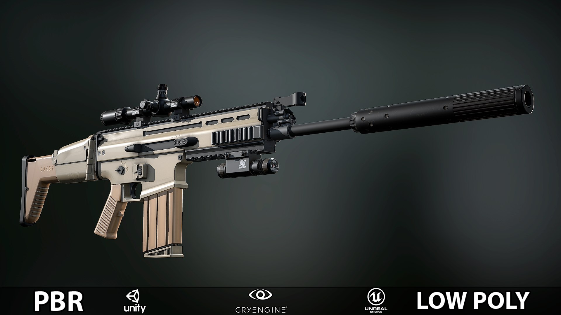 3D Scar H Model - TurboSquid 1167981