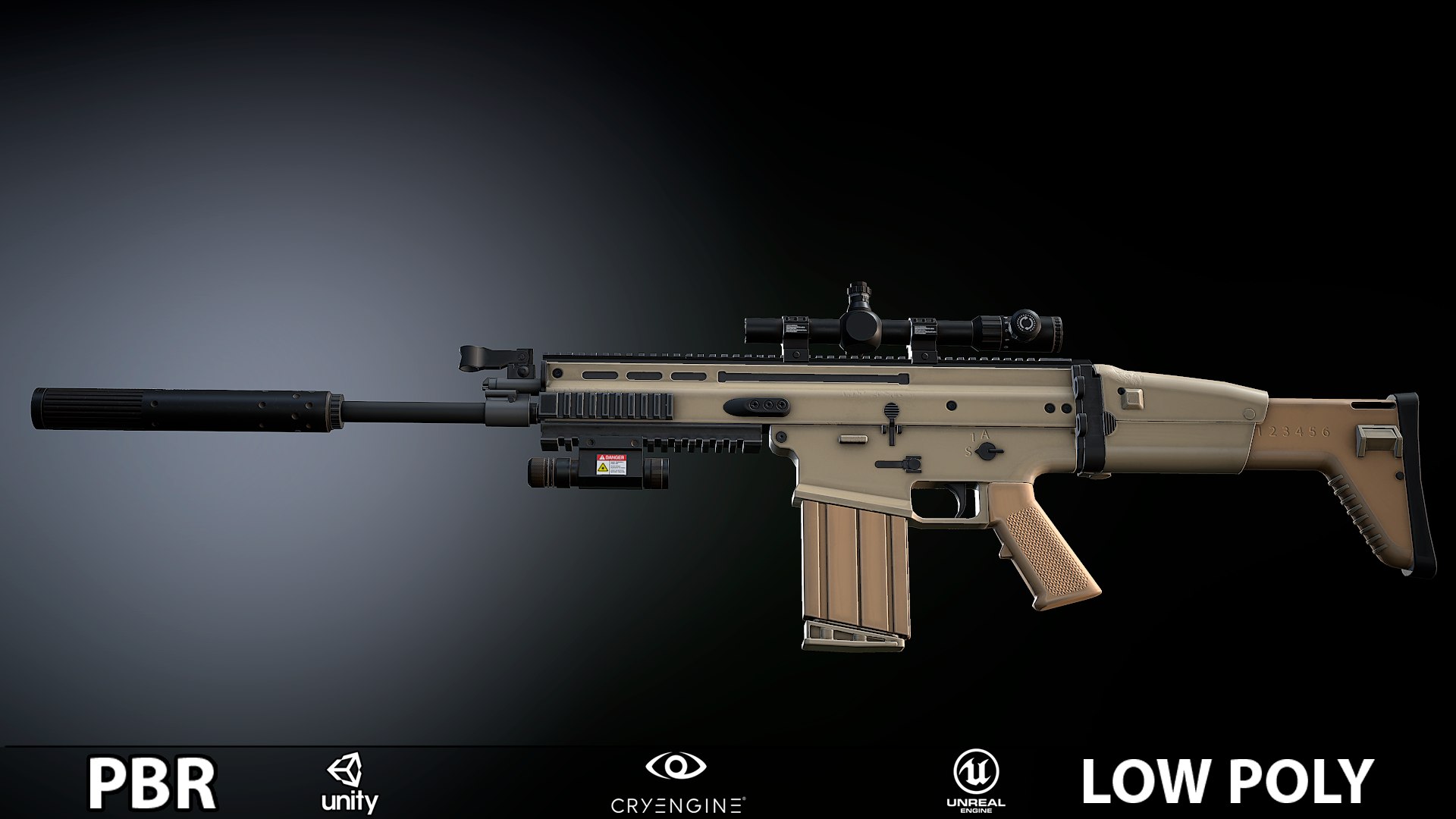 3D Scar H Model - TurboSquid 1167981