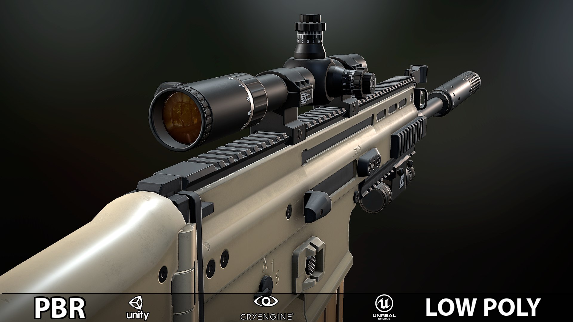 3D Scar H Model - TurboSquid 1167981