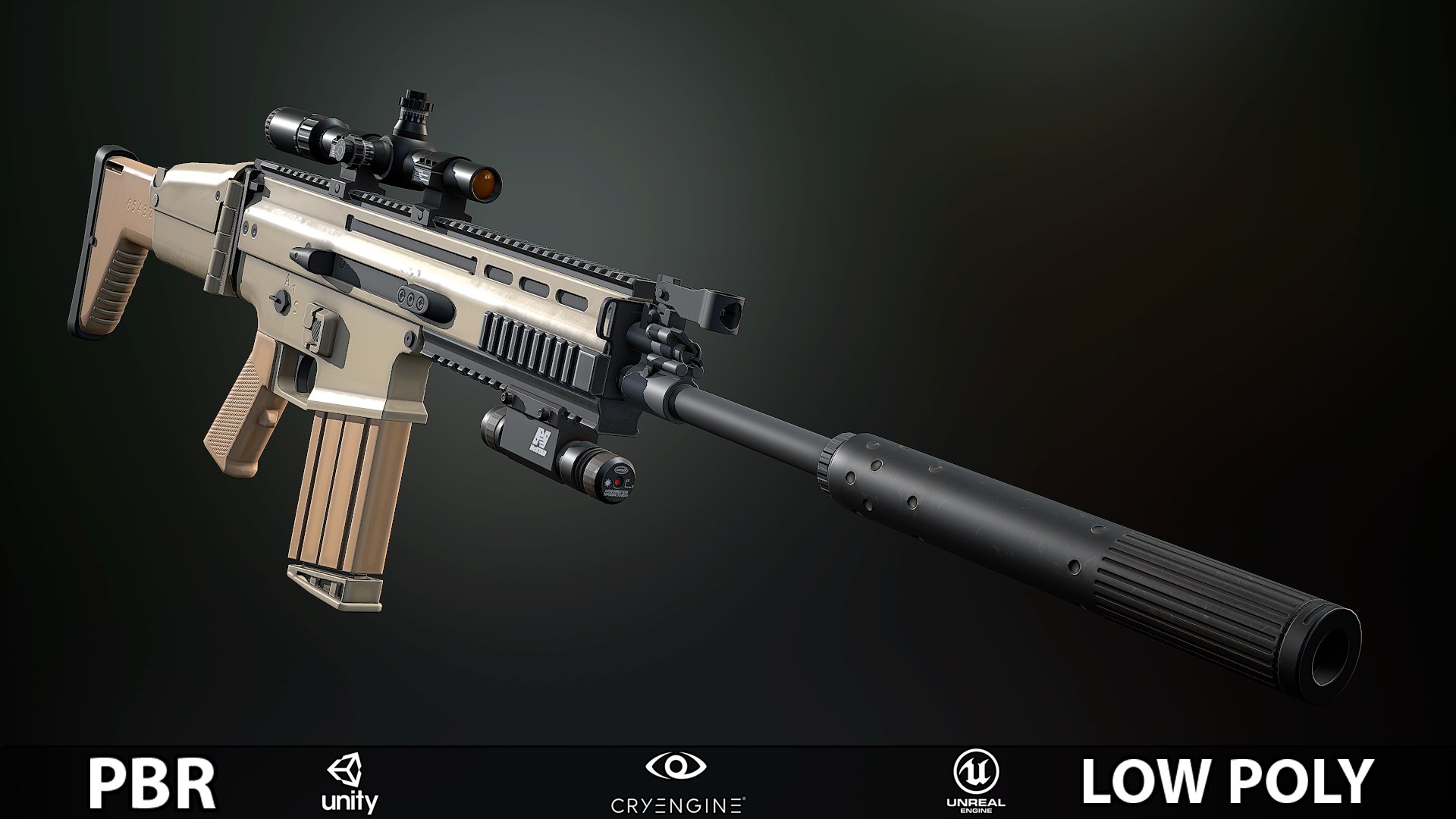 3D Scar H Model - TurboSquid 1167981