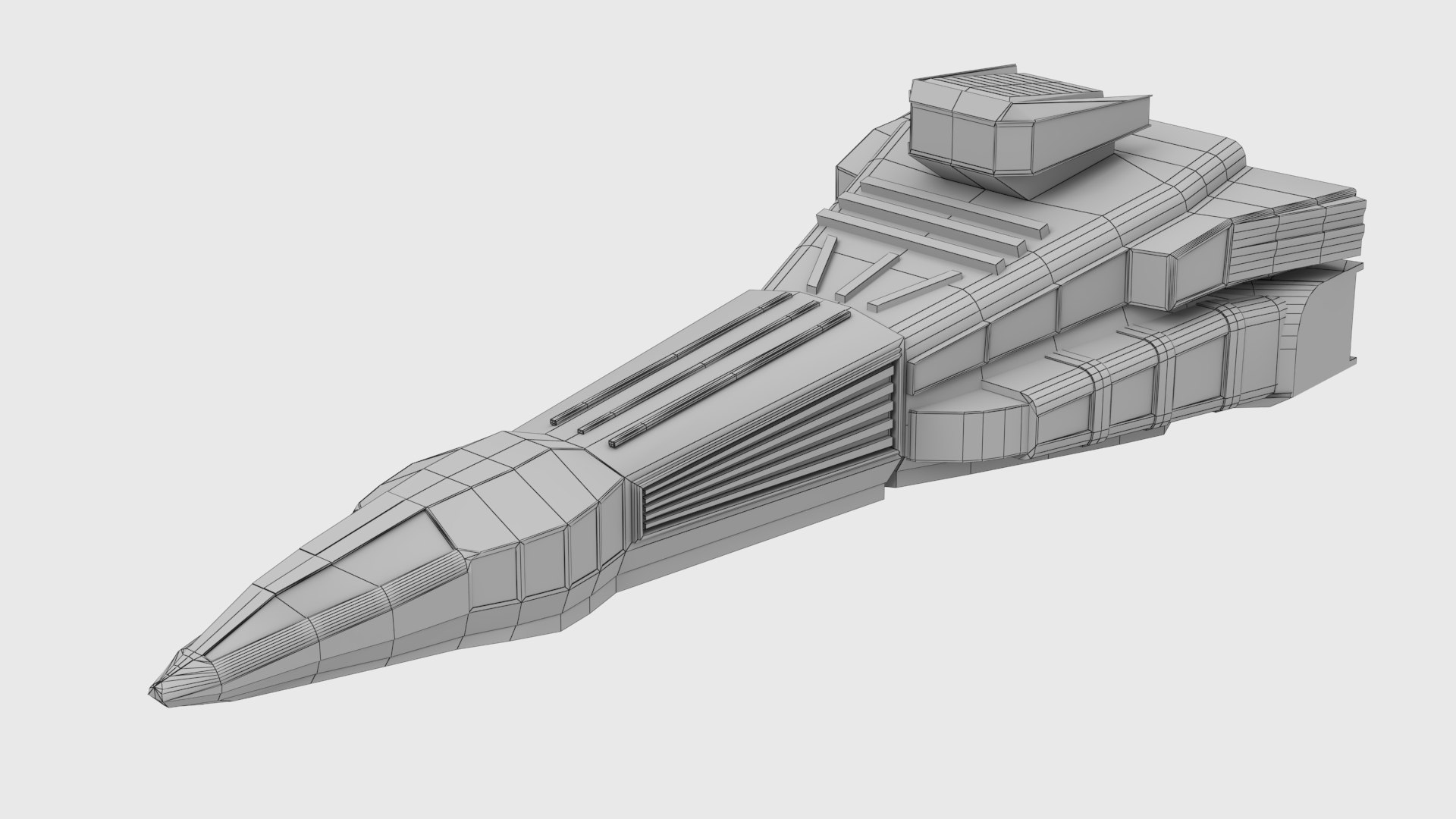 3D Space Ship - TurboSquid 2401275