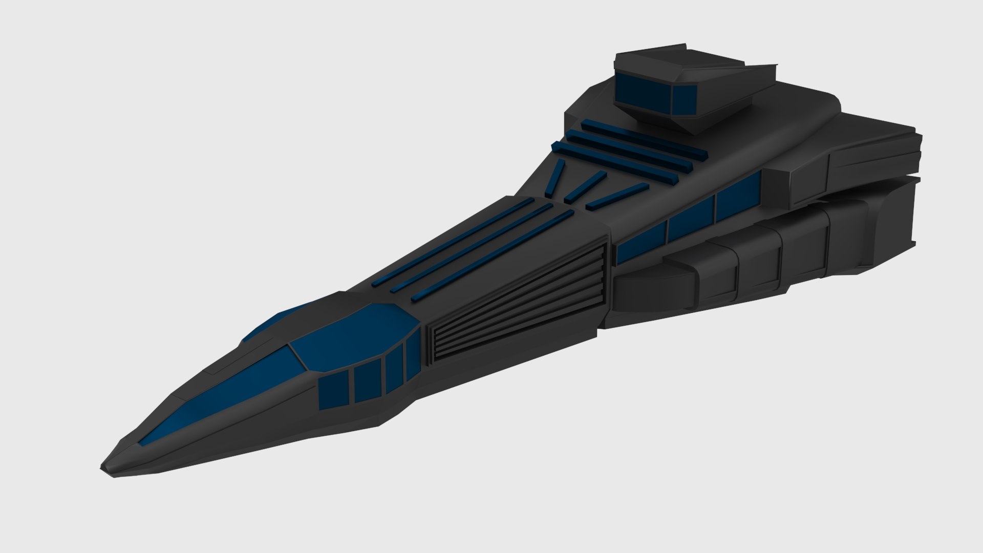 3D Space Ship - TurboSquid 2401275