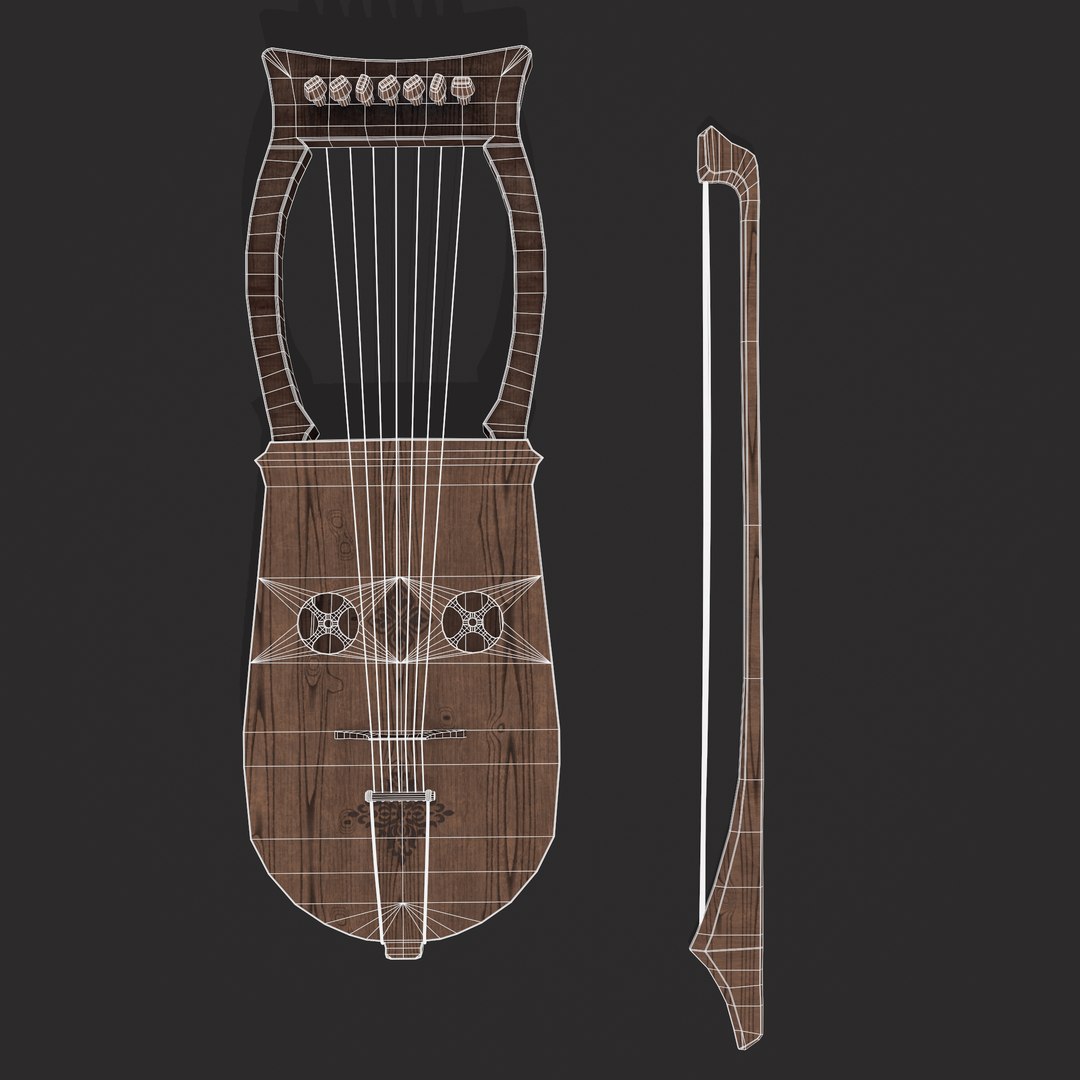 Nordic Kravik Lyre 3D Model - TurboSquid 1841710