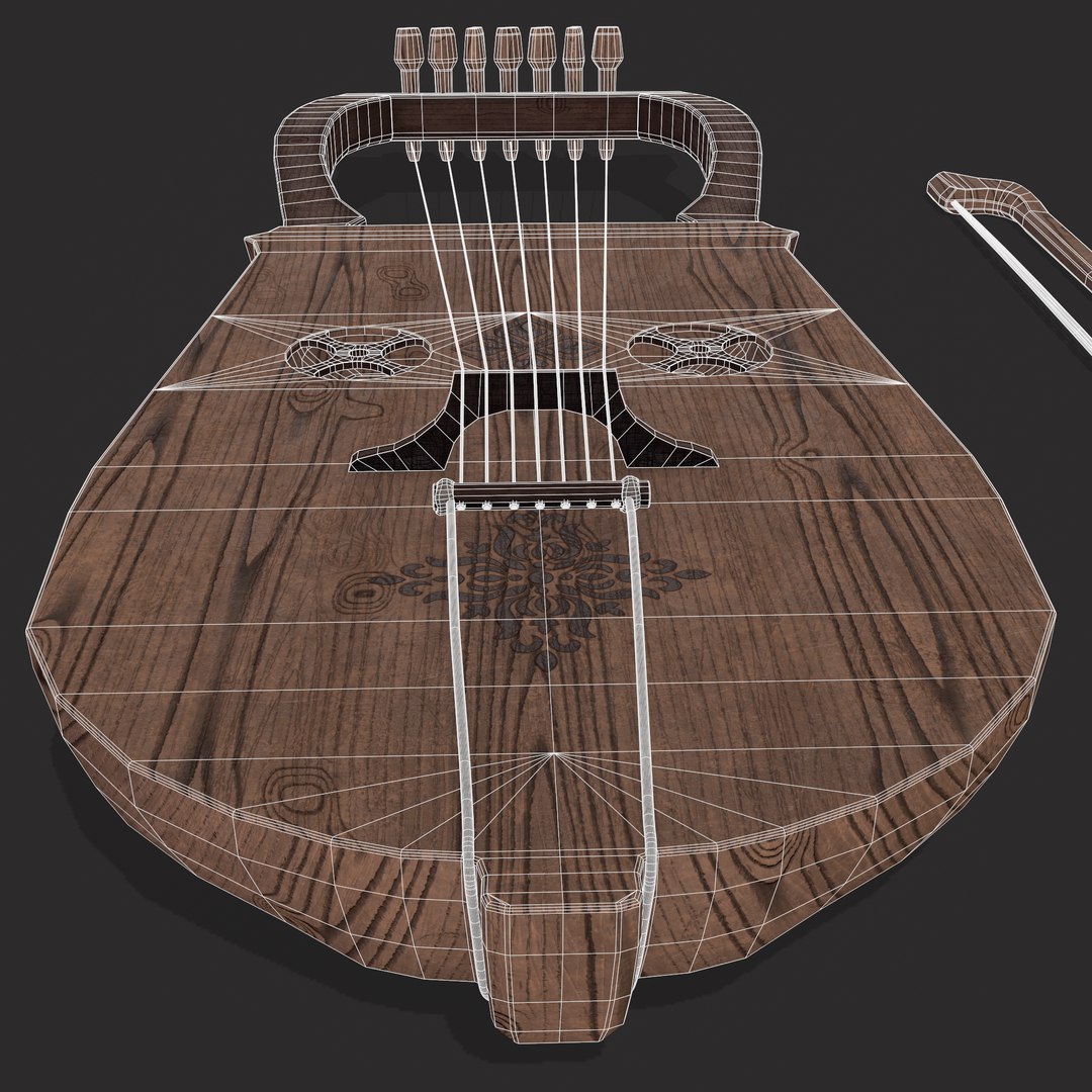 Nordic Kravik Lyre 3D model - TurboSquid 1841710