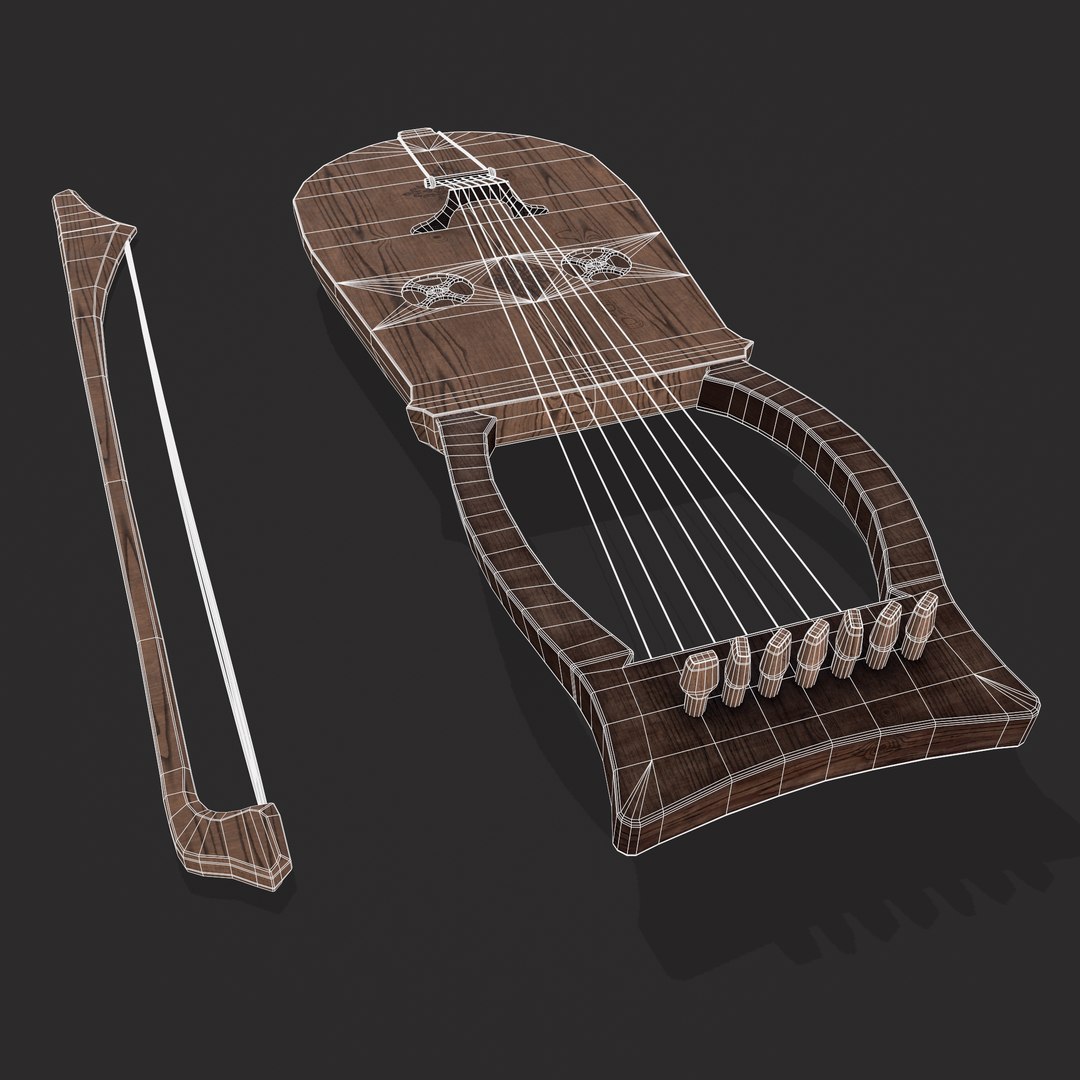 Nordic Kravik Lyre 3D Model - TurboSquid 1841710