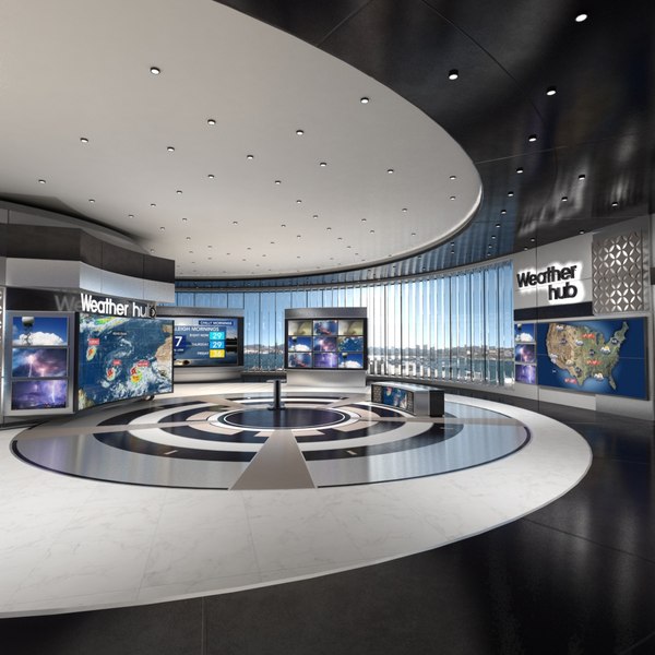 Tv Studio 3D Models for Download | TurboSquid