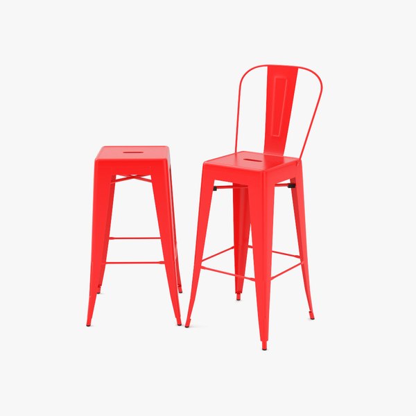 톨릭스 바 의자 3D 모델 - TurboSquid 2126188