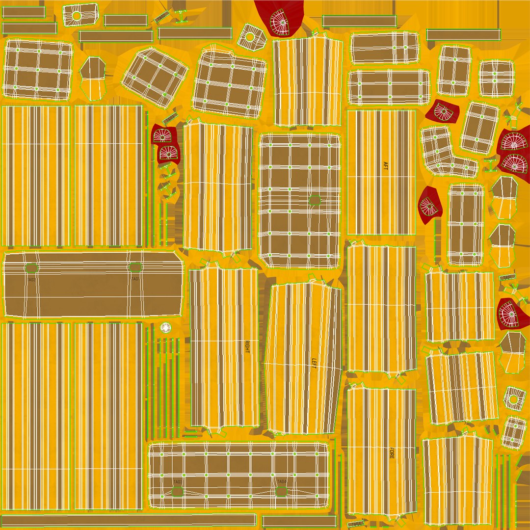 Generic Subsea 6 Hub Manifold Structure 3D Model - TurboSquid 2270409