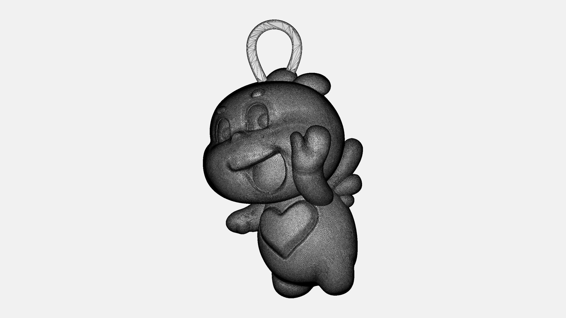 3D Qoobee Agapi pendant print file - TurboSquid 2134679