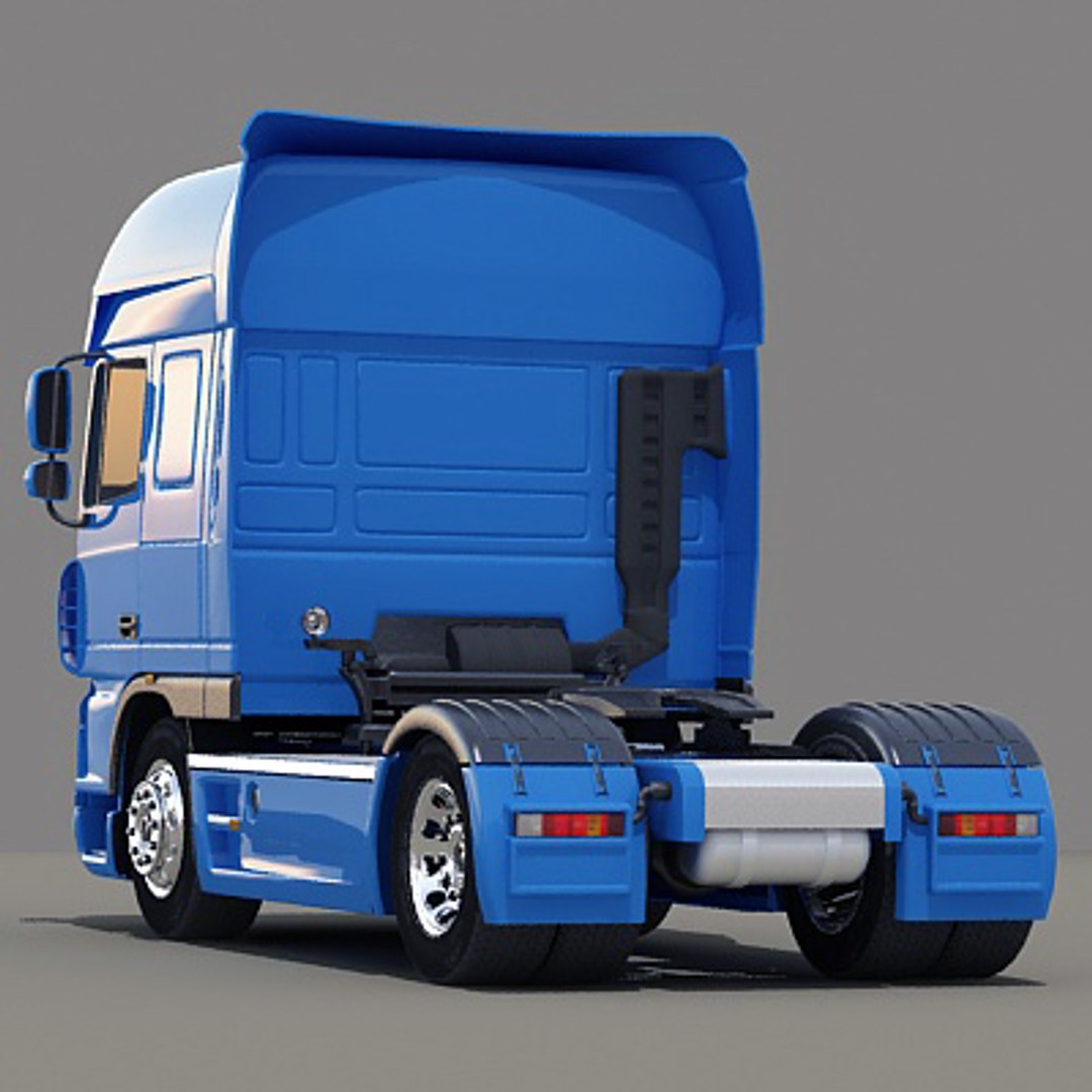 3d daf xf 105 model