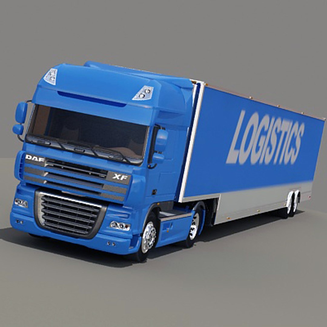 3d daf xf 105 model